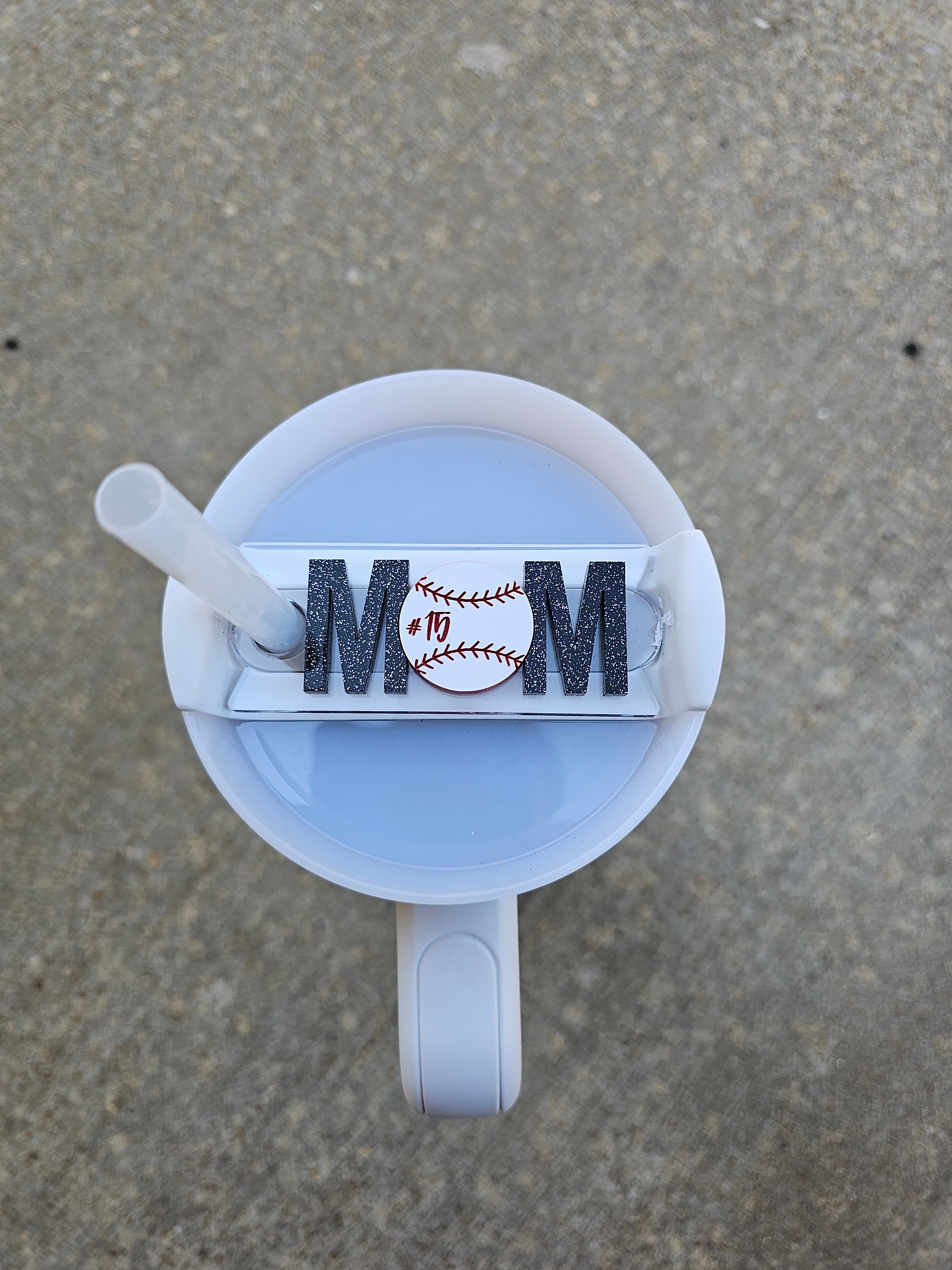 Baseball Mom Stanley Cup Topper – Paisley Pineapple