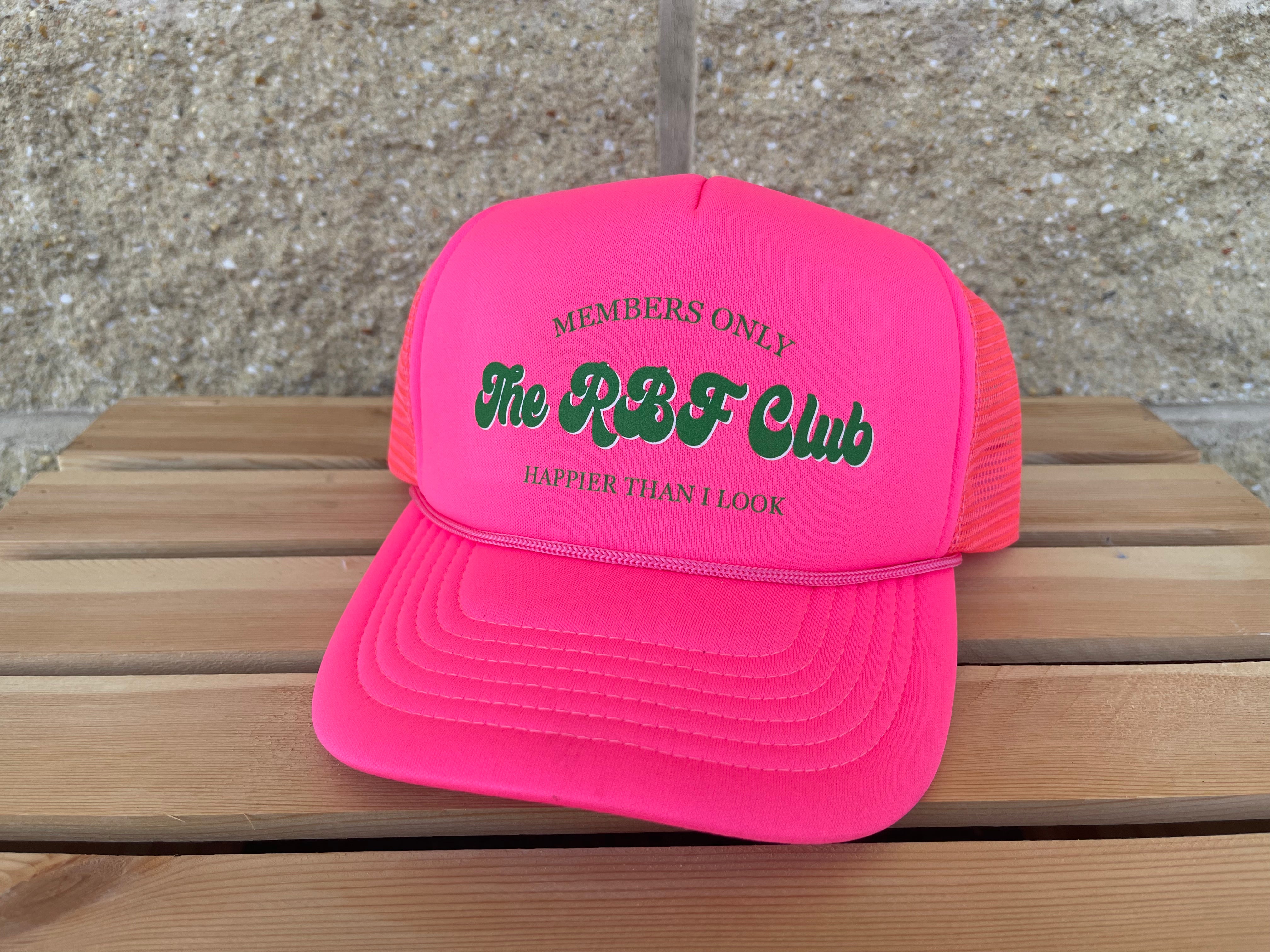 The RBF Club Trucker Hat - Pineapple Original – Paisley Pineapple